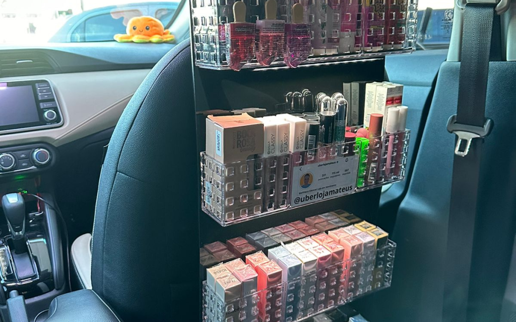 Kit para vender no Uber aumenta ganhos de motoristas: "Fiz R$ 12 mil ...